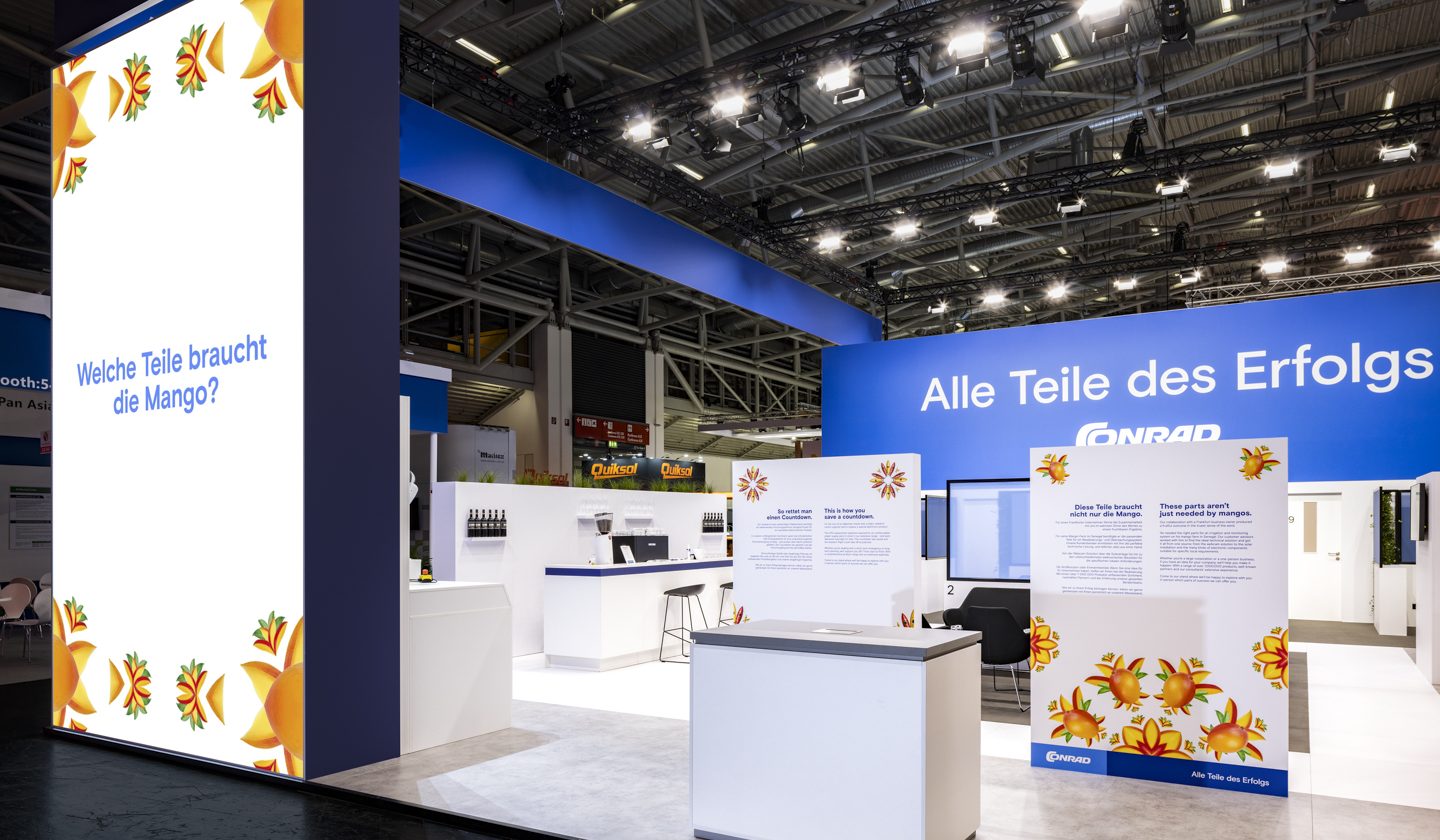 Conrad Messestand Referenz | meplan